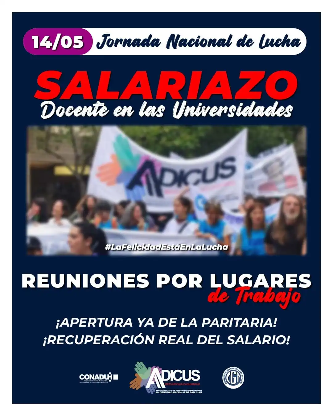 ADICUS realizará una jornada de lucha con actividades de visibilización ...